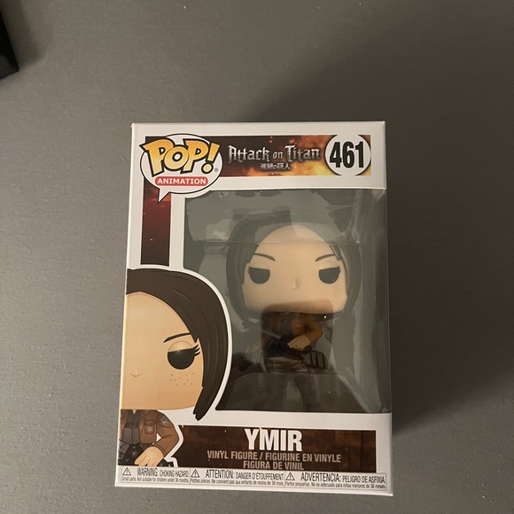 Funko | Other | Funko Pop Animation Ymir Vinyl Figure Black And Brown ...